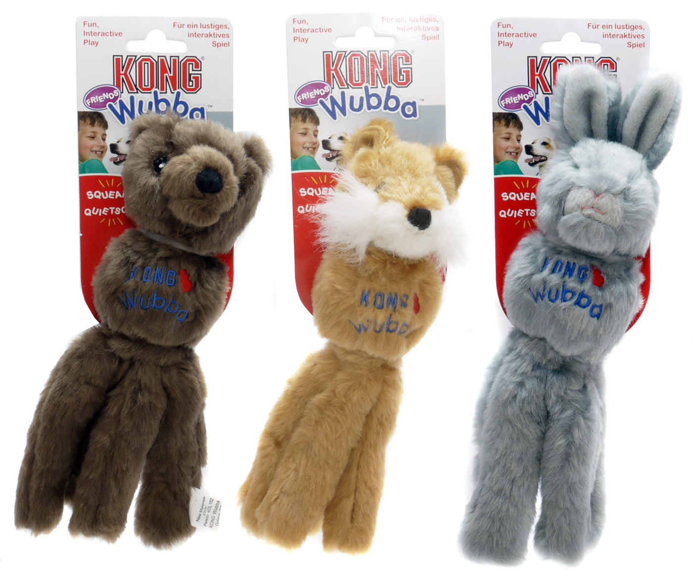 KONG Wubba Friends Dog Toy, Large - Nu-Pets Pet Centre
