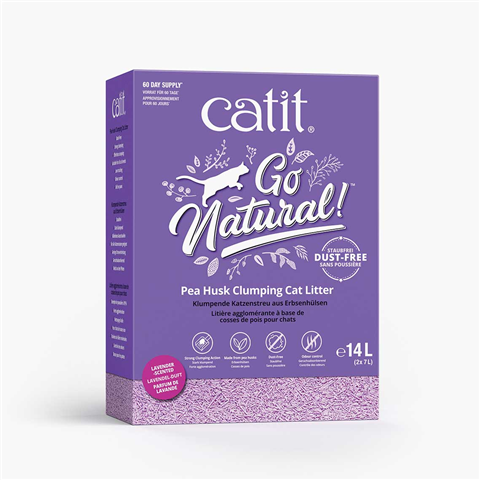 Catit Go Natural Pea Husk Clumping Cat Litter 14L - Nu-Pets Pet Centre